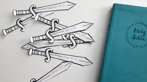 Bible Verses about Christmas Printable Sword Drills by Becca's Bible Class