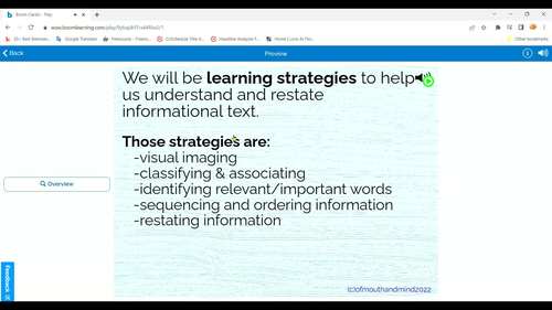 Comprehension Strategies & Dynamic Assessment/RTI- Shark Attack!