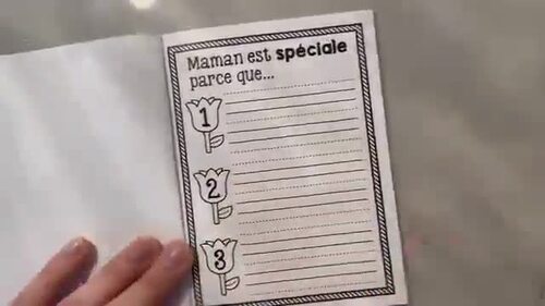 Livret pour la fête des Mères by Le dada de Rébecca | TPT