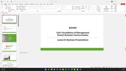 BOH4M Business Leadership: Business Communication - Business ...