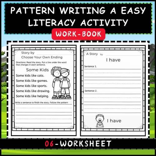 Pattern Writing For Kindergarten by Lib Anatomy school | TPT