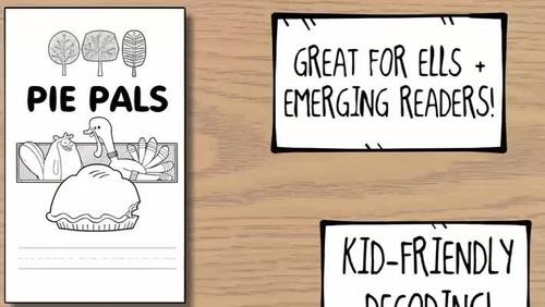 Thanksgiving Emergent Reader-- Pumpkin Pie Pals! by Prince Padania