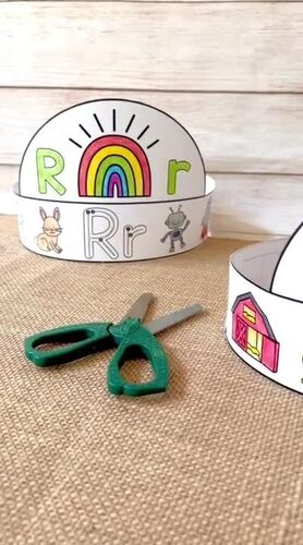 Alphabet Crowns | Alphabet Hats | Phonics Activity | Fine Motor | TPT