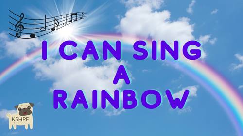 Music: I Can Sing A Rainbow, Vocal Music Education, Choir | TPT