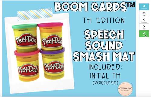 BOOM Cards™ Initial Sounds Smash Mat BUNDLE for Distance Learning