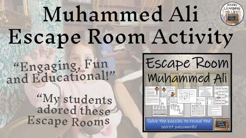 Muhammad Ali Escape Room | Social Studies & Sports Activity | TPT