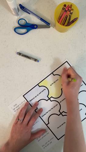 Bible Jigsaw Puzzles Bundle | Activities for Bible Lessons | Bible Verses