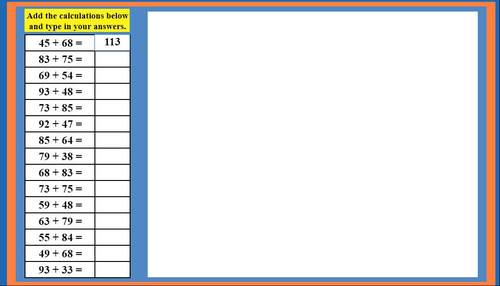 Mystery Digital Pixel Art NO PREP - Turtle 2-digit Addition Google Sheets