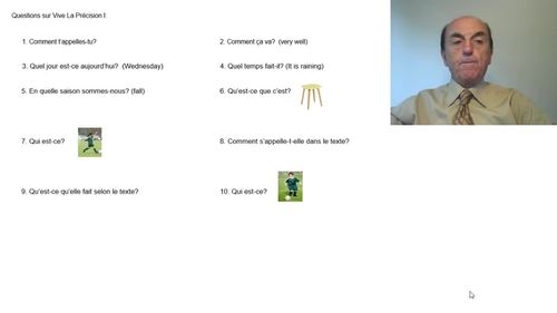 Lesson I. Video 2 : Questions and answers on the dialogue | TPT