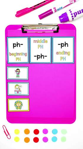 Digraph PH Word Work - Printables & Activities for Literacy Centers