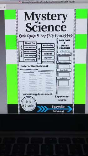 Mystery Science Rock Cycle & Earth's Processes (Fourth Grade) | TPT