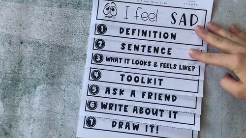 Social Emotional Development FlipBook {Self-awareness / PDF} | TpT