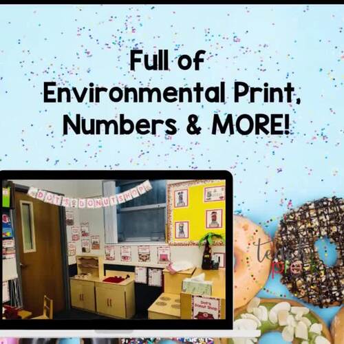 Donut Shop Dramatic Play Center by Teach PreK | TPT