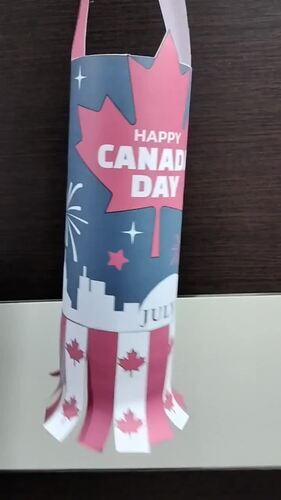 Canada Day Activities Windsock Craft Coloring Page Activities DECORATION