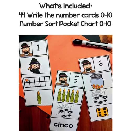 Number Sense in Spanish | Números 0-10 by Bilingual Classroom Resources