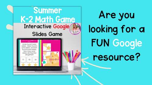 June K-2 Math Google Slides Game Frog Themed by Fiddleheads | TPT
