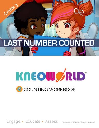 Counting Workbook | Grade 3 | Printable & Digital by KneoWorld | TPT