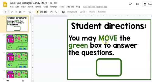 Counting Money Digital Math Practice for Google Slides™ Do I Have ...