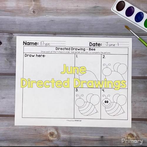 Summer Directed Drawings End of the Year | Father’s Day, sea turtle ...