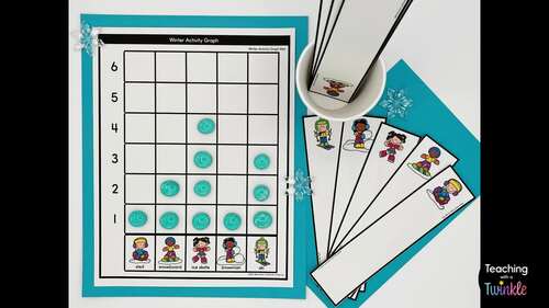 Graphing Activities for Preschool by Teaching with a Twinkle | TPT