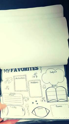 End of Year Memory Book Craft|Last Week School Writing Prompts | TPT