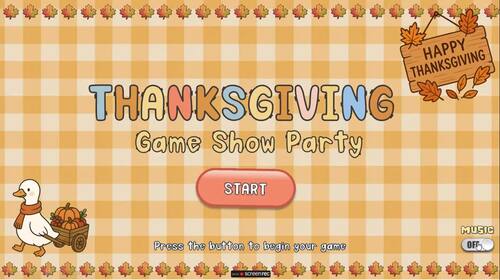 Thanksgiving Party Game Show: ELA Thanksgiving Games & Activities - No ...