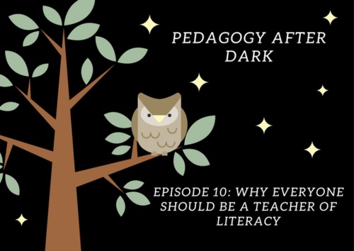 Why Everyone Should Be A Teacher Of Literacy (Pedagogy After Dark ...