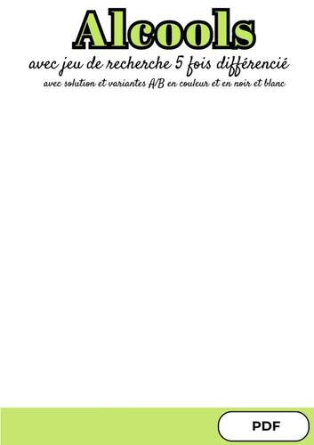 French: Organic Chemistry | Homologous series of alcohols | Word Search