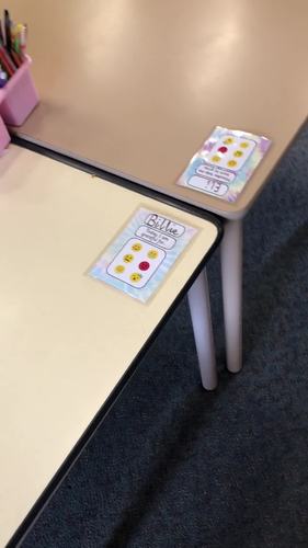 EDITABLE Mindful Desk Name Tags / Desk Name Plates / Name Labels Tie-Dye