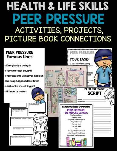 Social Emotional Health Bundle Bullying Friendship Peer Pressure