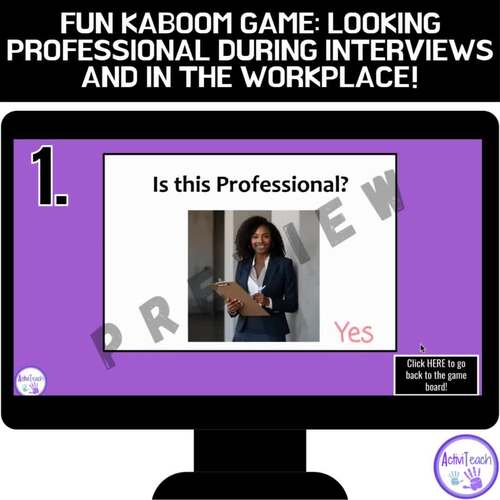 FUN LOOKING PROFESSIONAL GAMES SPECIAL EDUCATION LIFE SKILLS VOCATIONAL ...