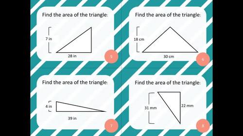 6th Grade Geometry Math Task Cards by Mistakes Allow Thinking to Happen