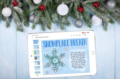 Winter Mindfulness Activities, Digital & Printable Version | TPT