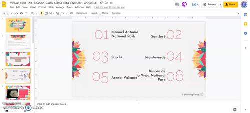 Virtual Field Trip Costa Rica for Spanish Class in ENGLISH by Llearning ...