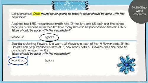 4th Grade Full Year Math Digital & Printable Lessons All Standards