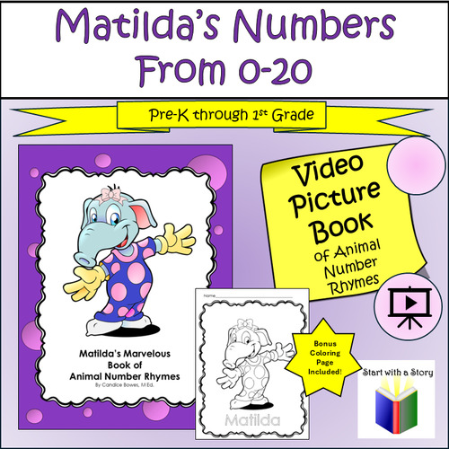 Matilda's Marvelous Book of Animal Number Rhymes - Video Picture Book ...