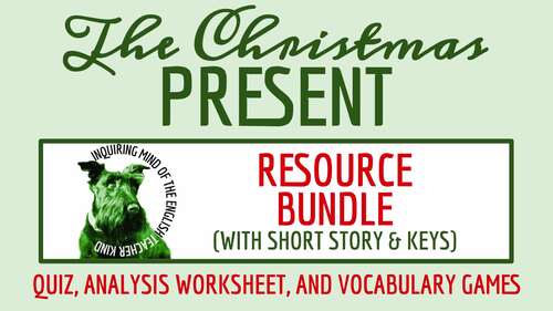 "The Christmas Present" | Winter Holiday Reading Activities | HS Short ...