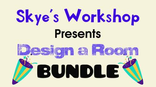 Design A Room Project Array Graphing BUNDLE by Skye's Workshop | TPT
