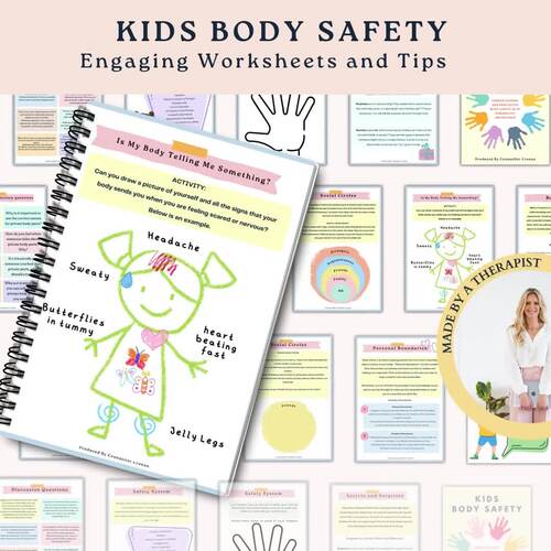 Body Safety Workbook. Protective Behaviours. Zones of regulation ...