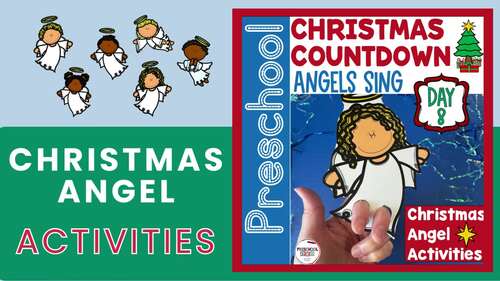 Christian Christmas Activities - Angels Sing by Preschool SOS | TPT