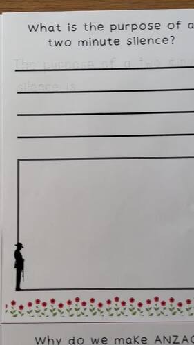 ANZAC Writing Prompts for Beginner Writers by ThatAuzzieTeacher | TPT