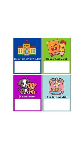 Printable Lunchbox Love Notes, Encouragement, Rewards, Growth Mindset