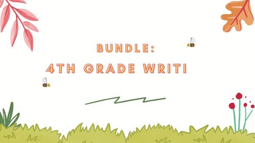 4th Grade Writing Topics and Unit Plans by Sarah's Writing Spot | TPT