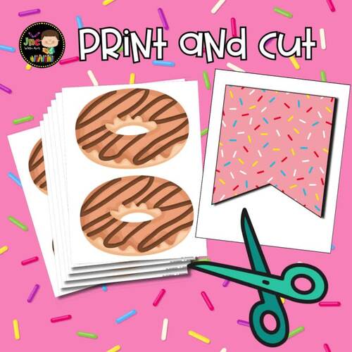 Sprinkle Kindness Donut Bulletin Board Door Decor Kit Printable August ...