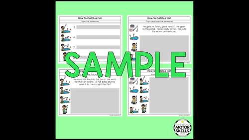 I Can Type & Write - How To Catch A Fish - Digital PPT & Printable PDF