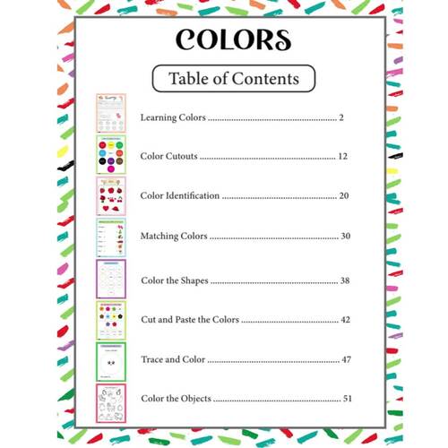Vibrant Ventures: 8 Engaging Activities and Worksheets for Mastering Colors