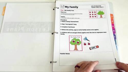 My Family Lesson Plans by ClubbhouseKids | TPT