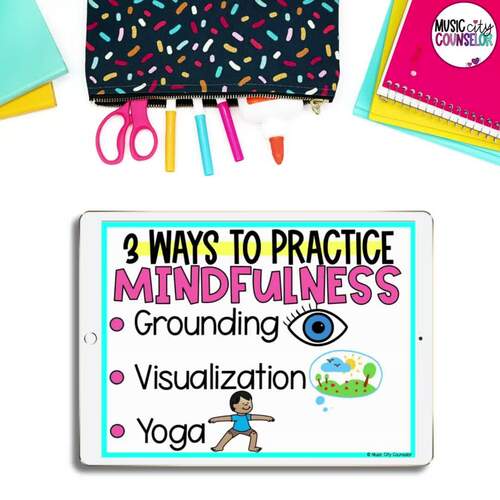 Mindfulness Lesson: Yoga, Grounding, & Visualization for PreK, K, & 1st ...