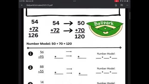 BallPark estimates with 2 digit numbers - UPDATED* by Peace of Mind ...