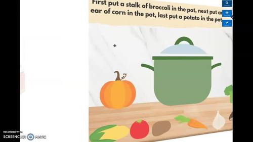 Following Three Step Temporal Directions BOOM Cards™ Soup Style - Digital